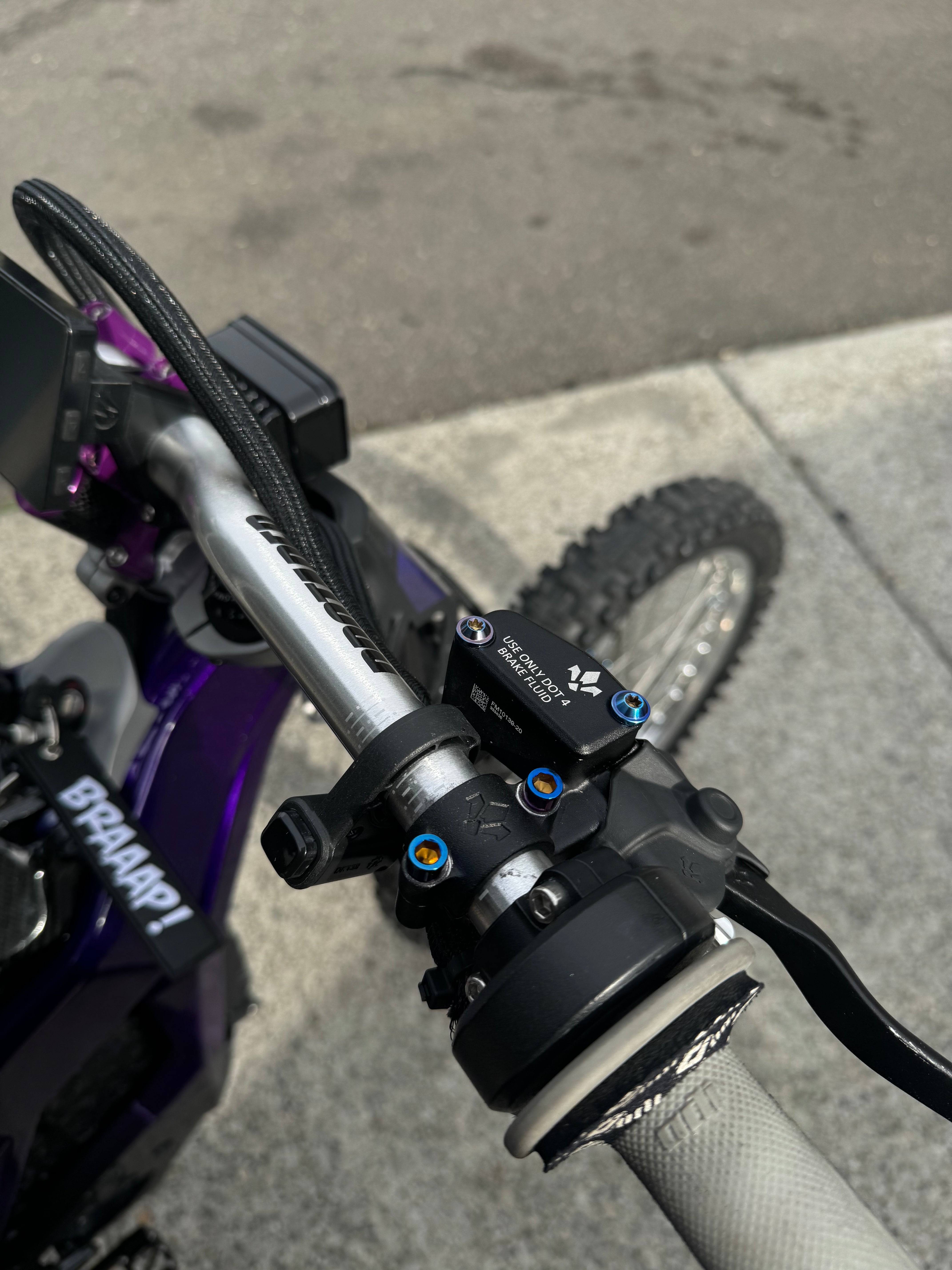 Formula titanium brake mount bolts – LbxRide